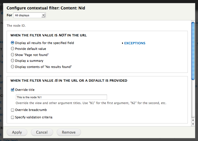 10 Advanced Views Configuration Part B Information Structure In Drupal Drupal Wiki Guide